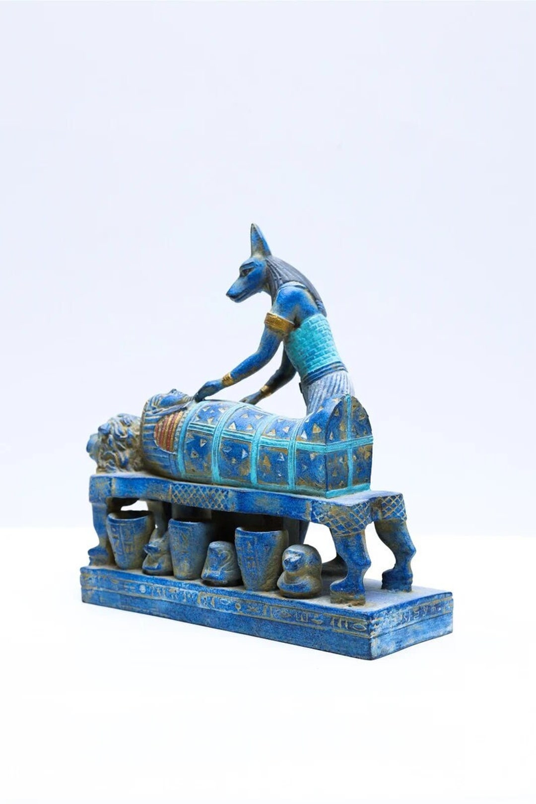 Egyptian God Anubis, the God of Mummification, Mummify King Tutankhamun ...