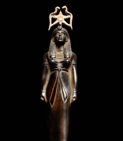 Unique Statue of Goddess Seshat Goddess of Writing & Measurement and ...