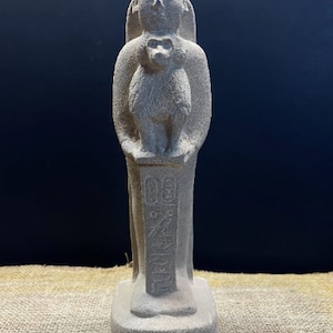 Egyptian Baboon (egyptian God of Wisdom ) With High Priest- Made With ...