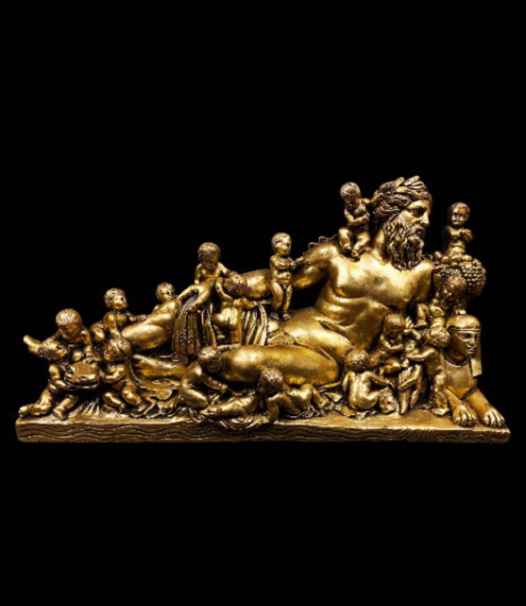 Replica Statue of God Nilus, God Neilos Handmade Antique God of the ...