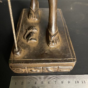 RA the Sun God of Ancient Egypt Holding the Ruling Stick - Replica ...