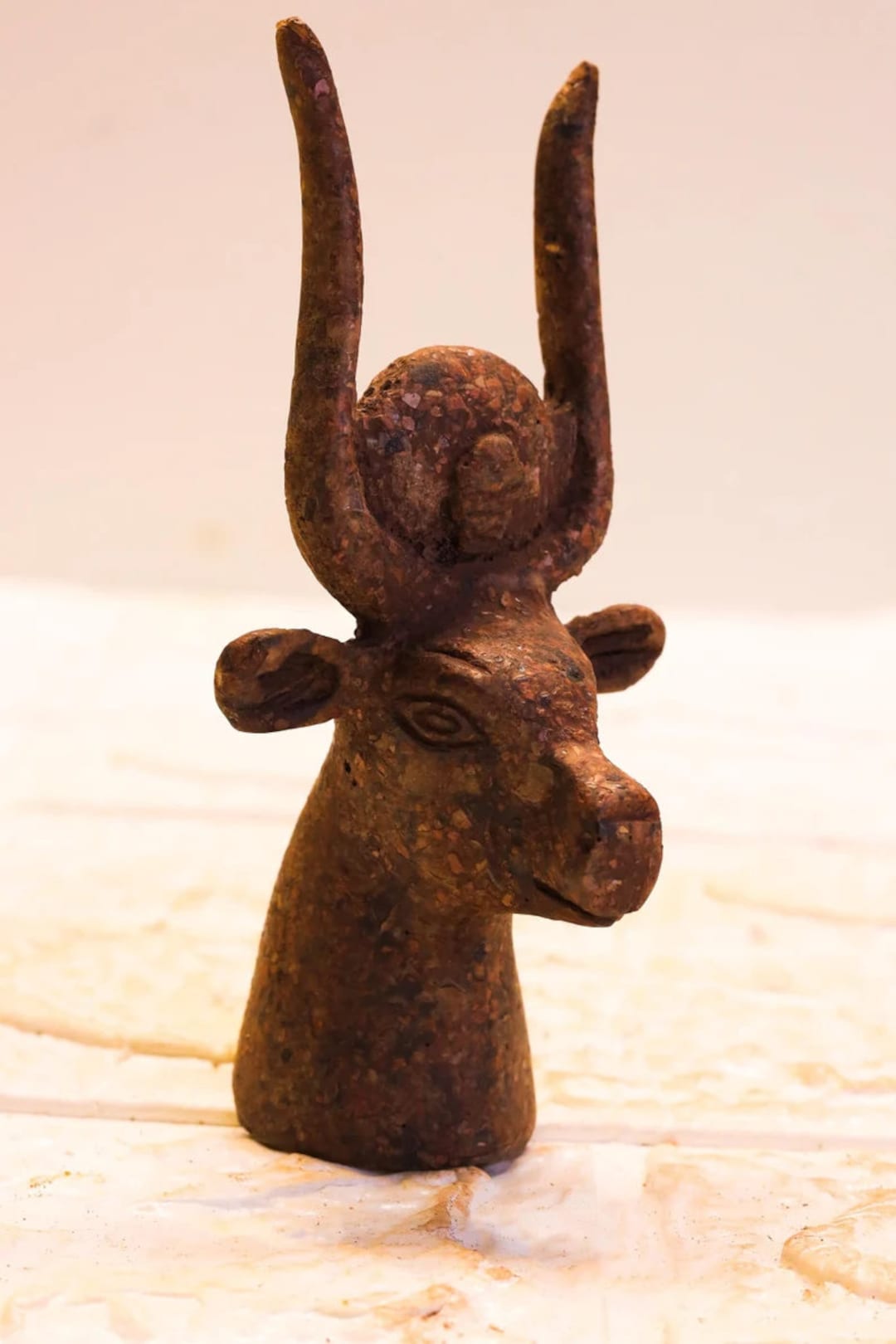 Ancient Egyptian HATHOR Head as a Cow Like Replica One, Handmade Hathor ...