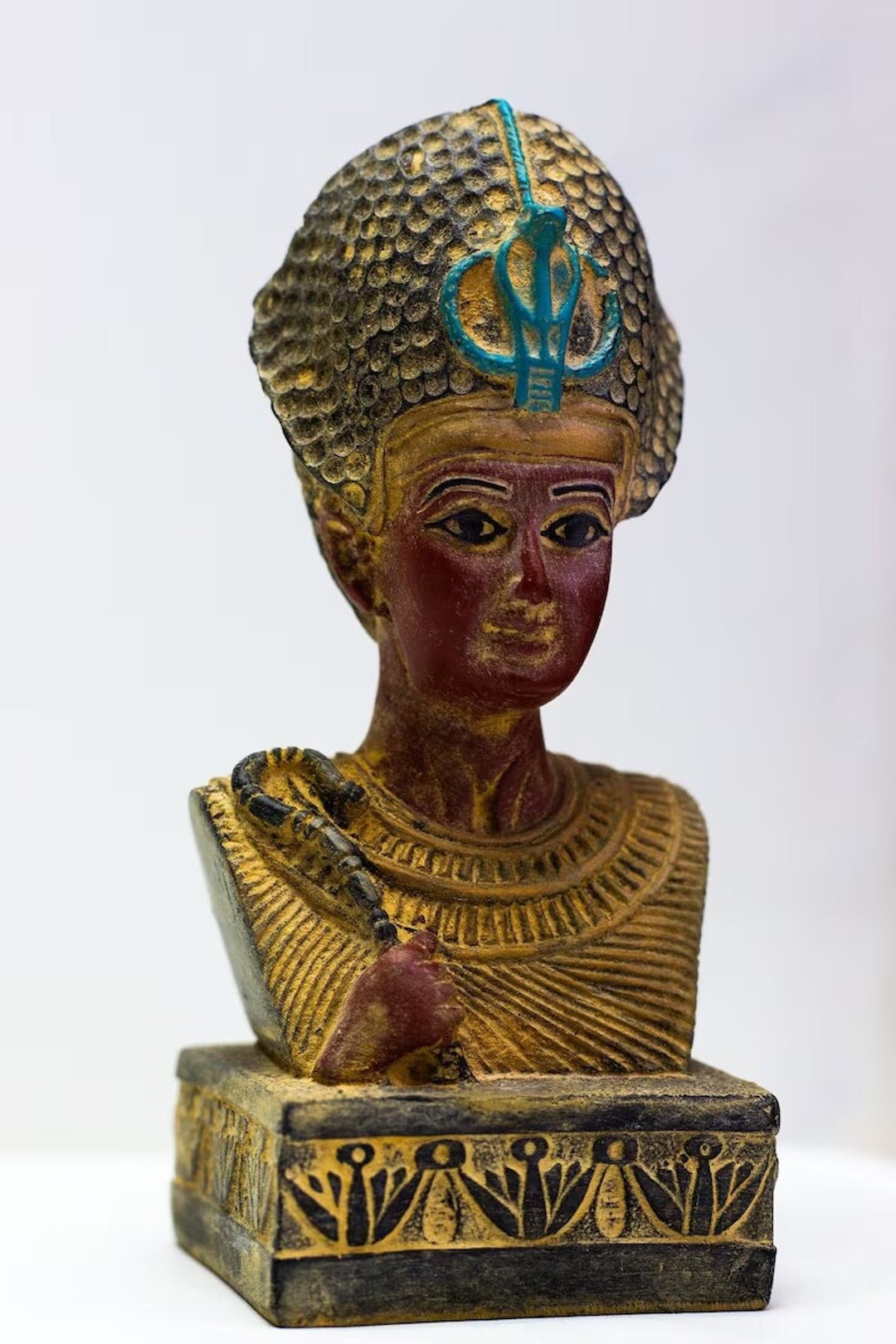 Boy King Tutankhamun Statue. King Tutankhamun Statue, Egyptian ...