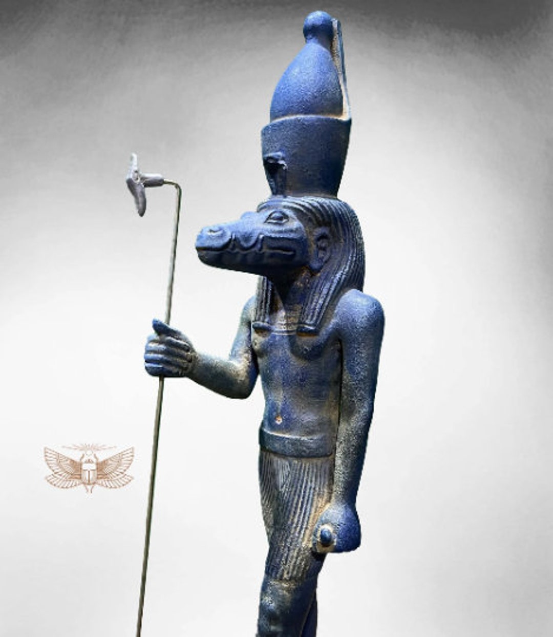 God Sobek Statue, Sobek God of the Nile Statue in Ancient Egypt ...