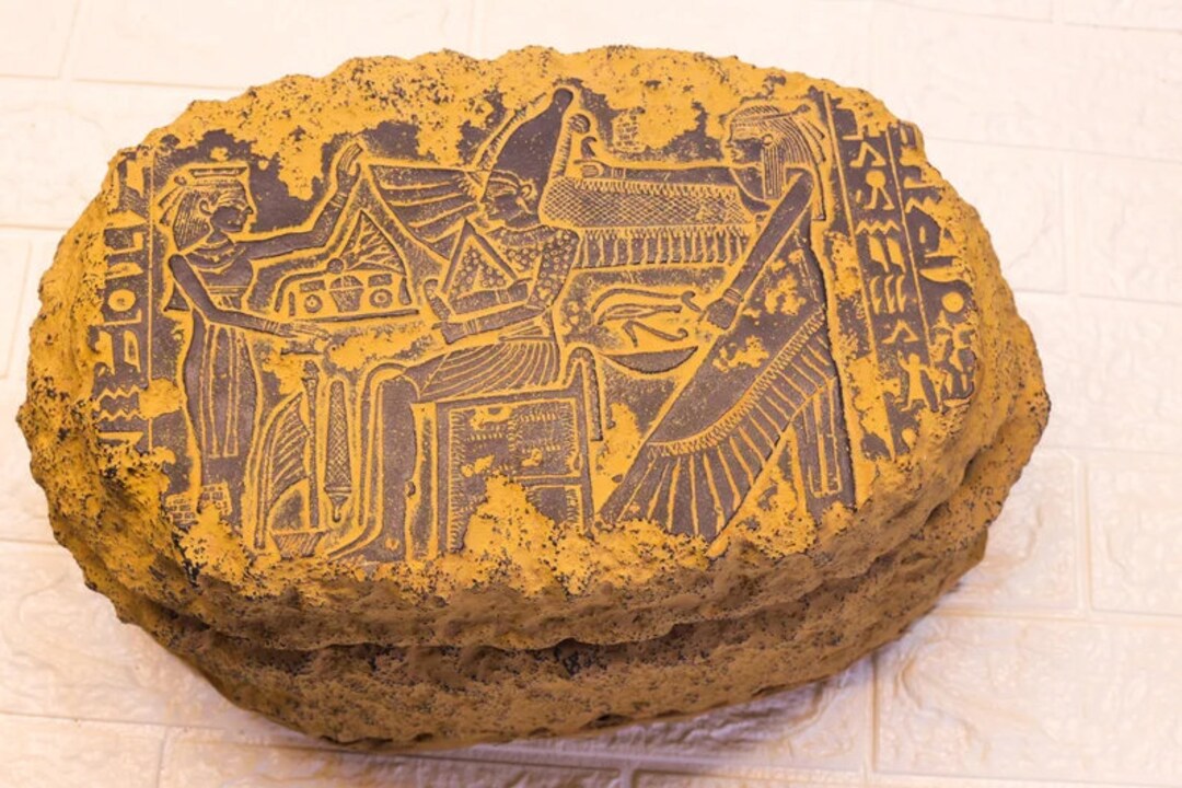 Amazing Handmade Tomb of Nephthys and Osiris and ISIS, Handmade From ...