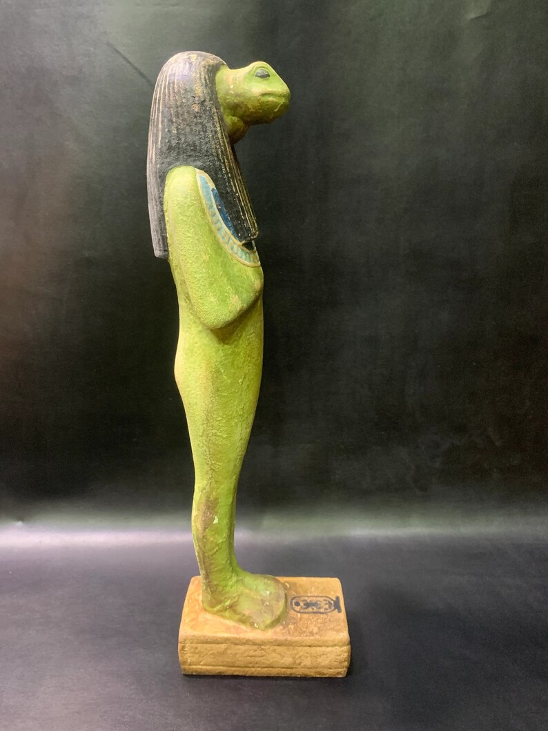 Unique Egyptian Heqet Heket Goddess of Chaos & Night Hand - Etsy