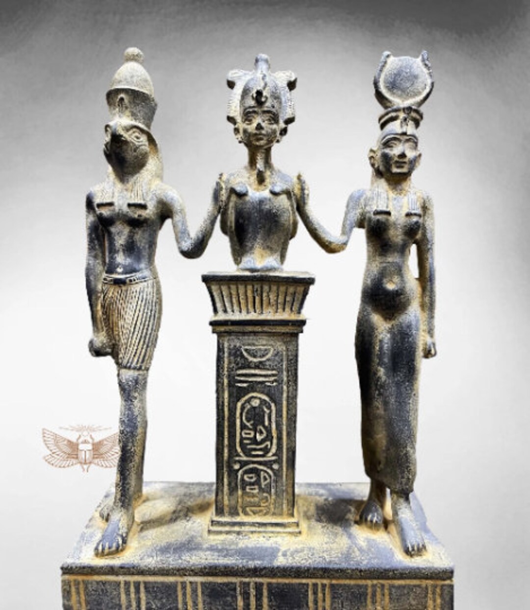 Vintage Set of an Ancient Egyptian Family ISIS HORUS OSIRIS Egyptian ...
