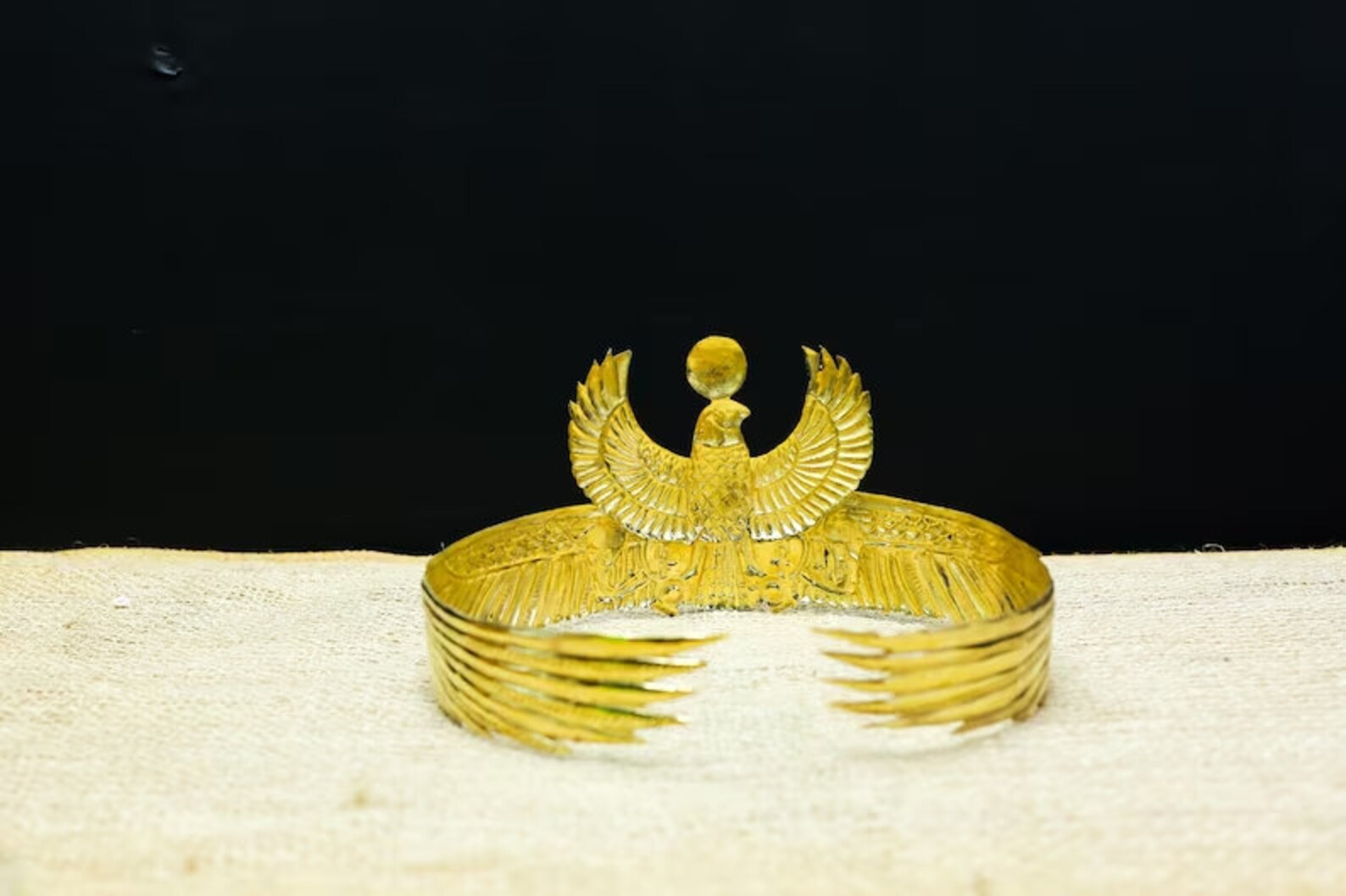 Unique Ancient Egyptian Horus God Crown Brass Crown God - Etsy