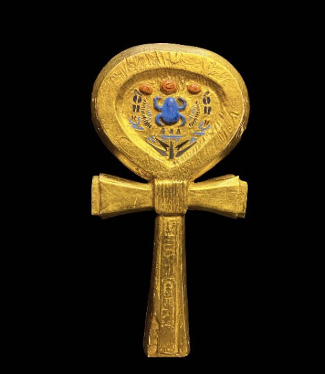 Egyptian Ankh as a Secret Box - Replica Statue - Home Decor - Handmade ...
