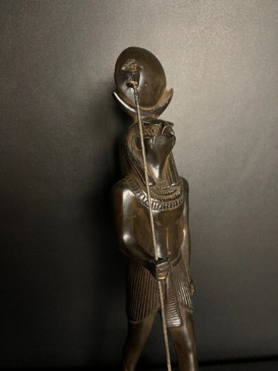 RA the Sun God of Ancient Egypt Holding the Ruling Stick - Replica ...