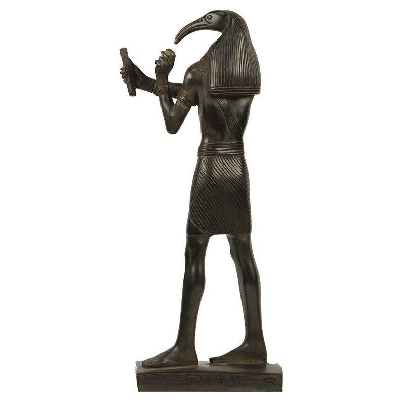 Ancient Egyptian Thoth Statue, God of Moon-god of Wisdom-djehuti Statue ...