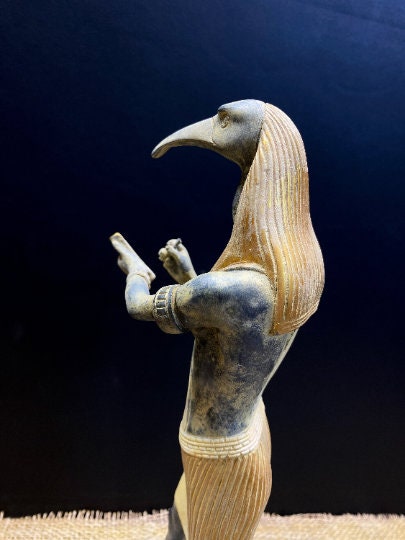 Dios egipcio Thoth estatua de Thoth escultura de Dios Thoth - Etsy México