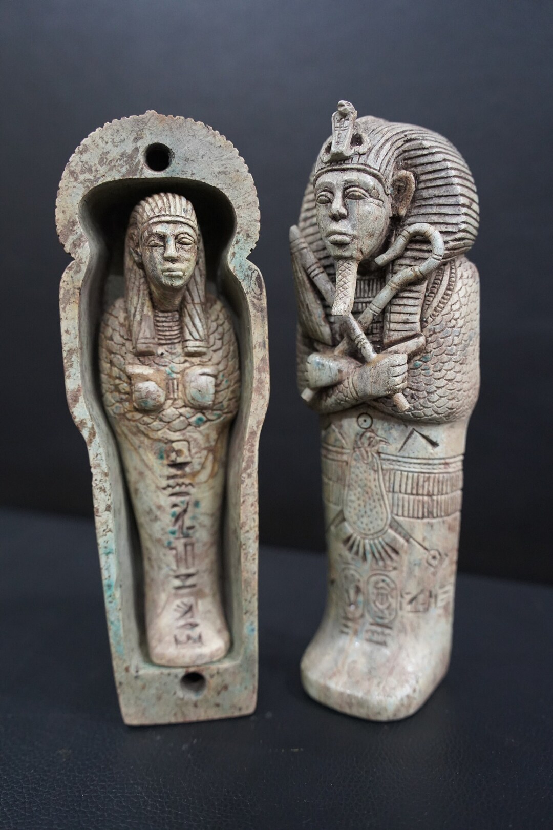 King Tut's Eternal Legacy: Ushabti Statuettes of Royal Immortality - Etsy