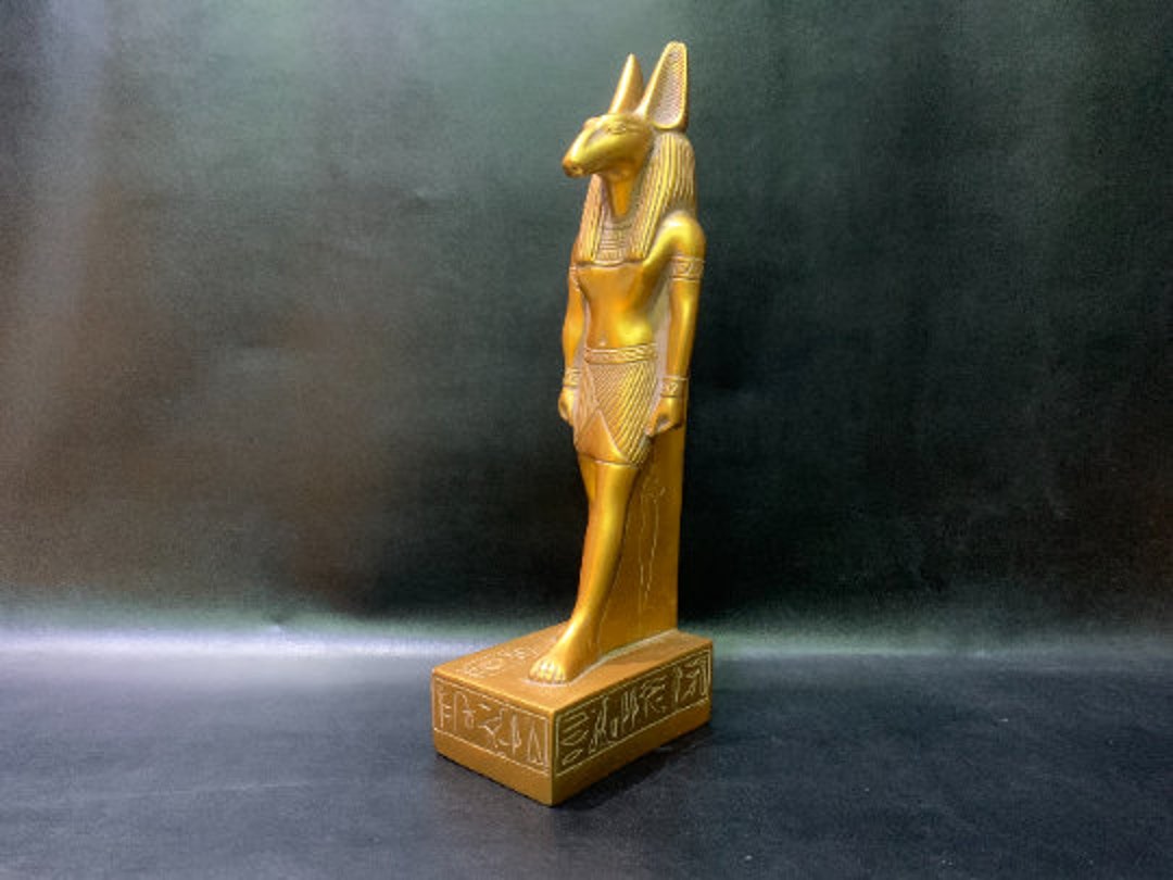 Amazing Large Set (seth) God of Evil and War With Beautiful Gold Color ...