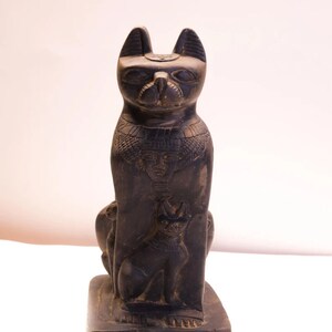 The Lord of Cats, Ancient Egyptian Goddess Bastet With Her Babies ...
