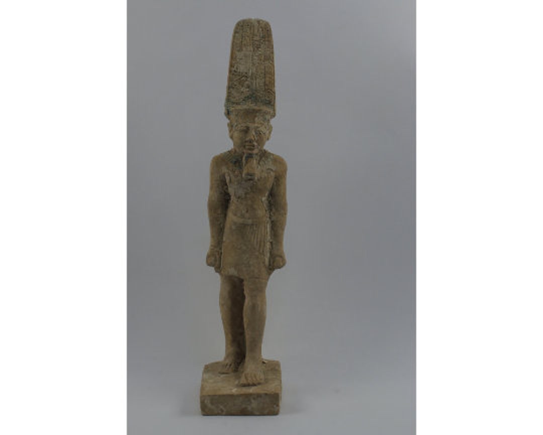 Amun RA Statue God of Sun and King of the Gods - Replica Altar Statue ...