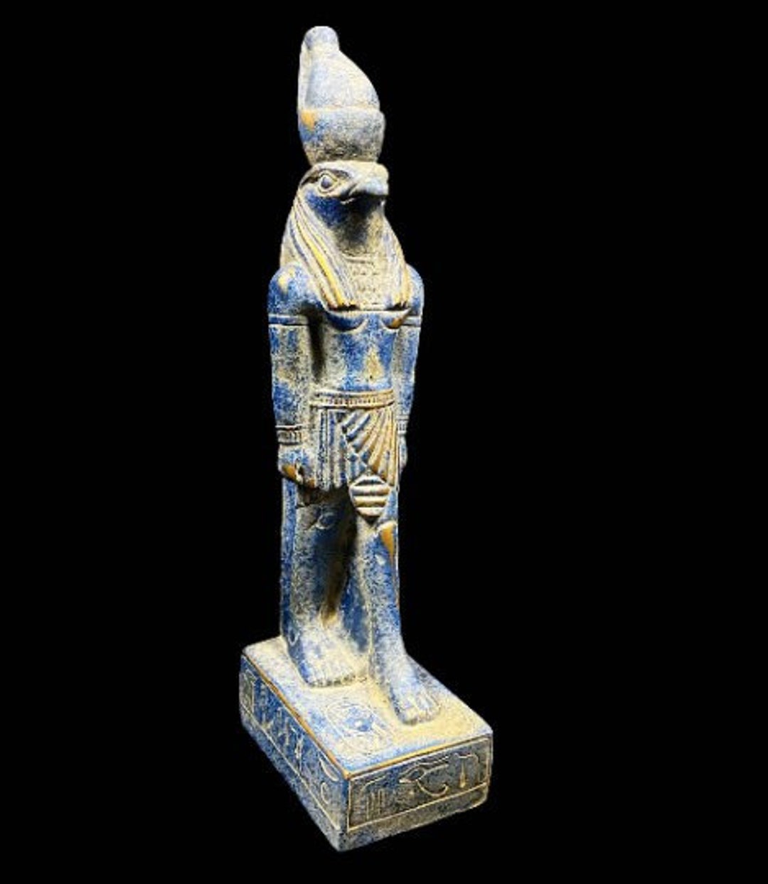 Egyptian God Horus - Handmade Replica - Handmade Decor- Handmade Statue ...