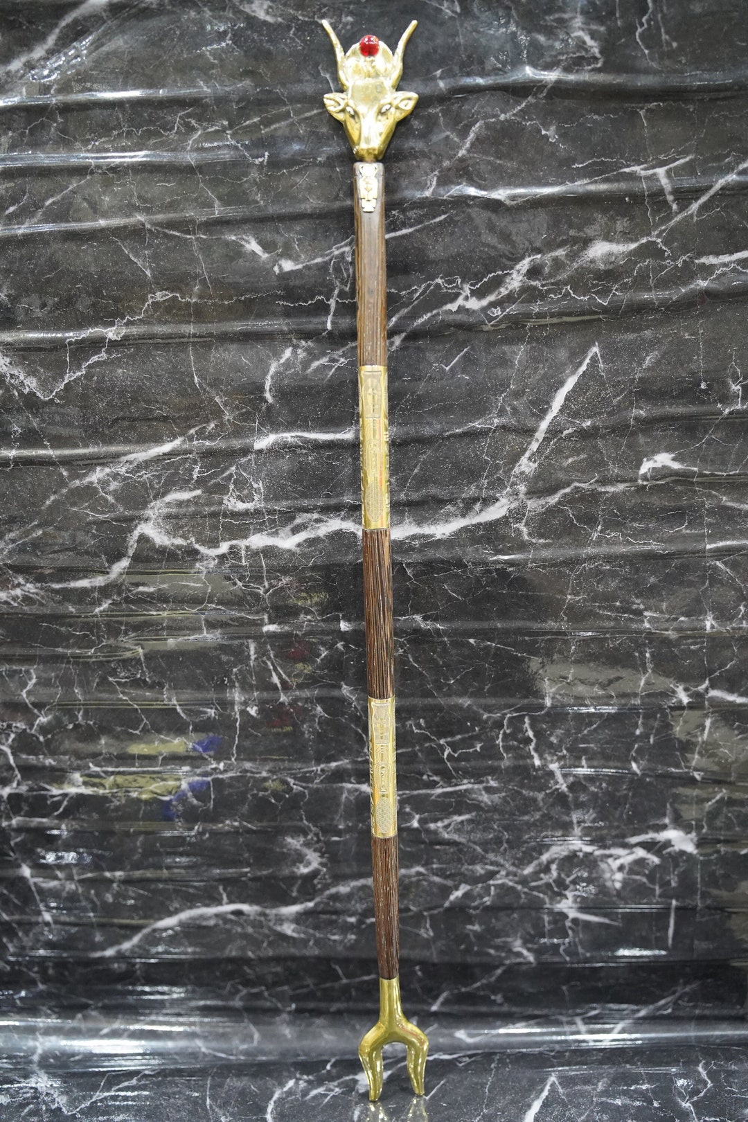 Double-faced Goddess Hathor Stick, Goddess of Solar, Goddess of the Sky ...