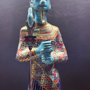 Ptah God, Ptah Statue, Phthah Egyptian God, Egyptian God Ptah Holding ...