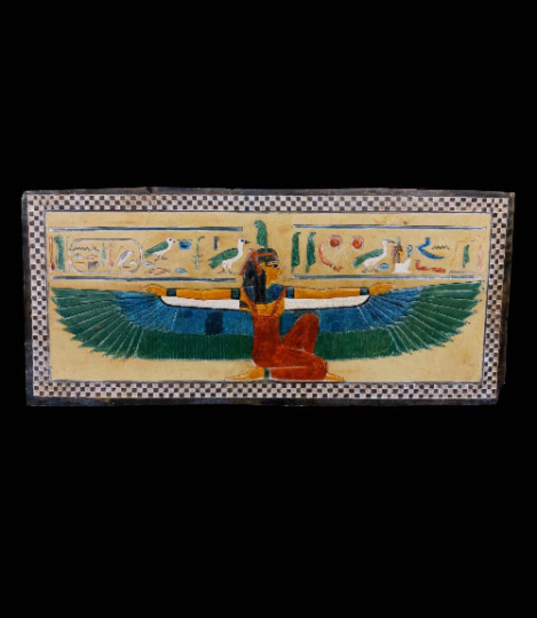 Kneeling Winged Goddess MAAT - Goddess of Truth and Justice - 100% ...