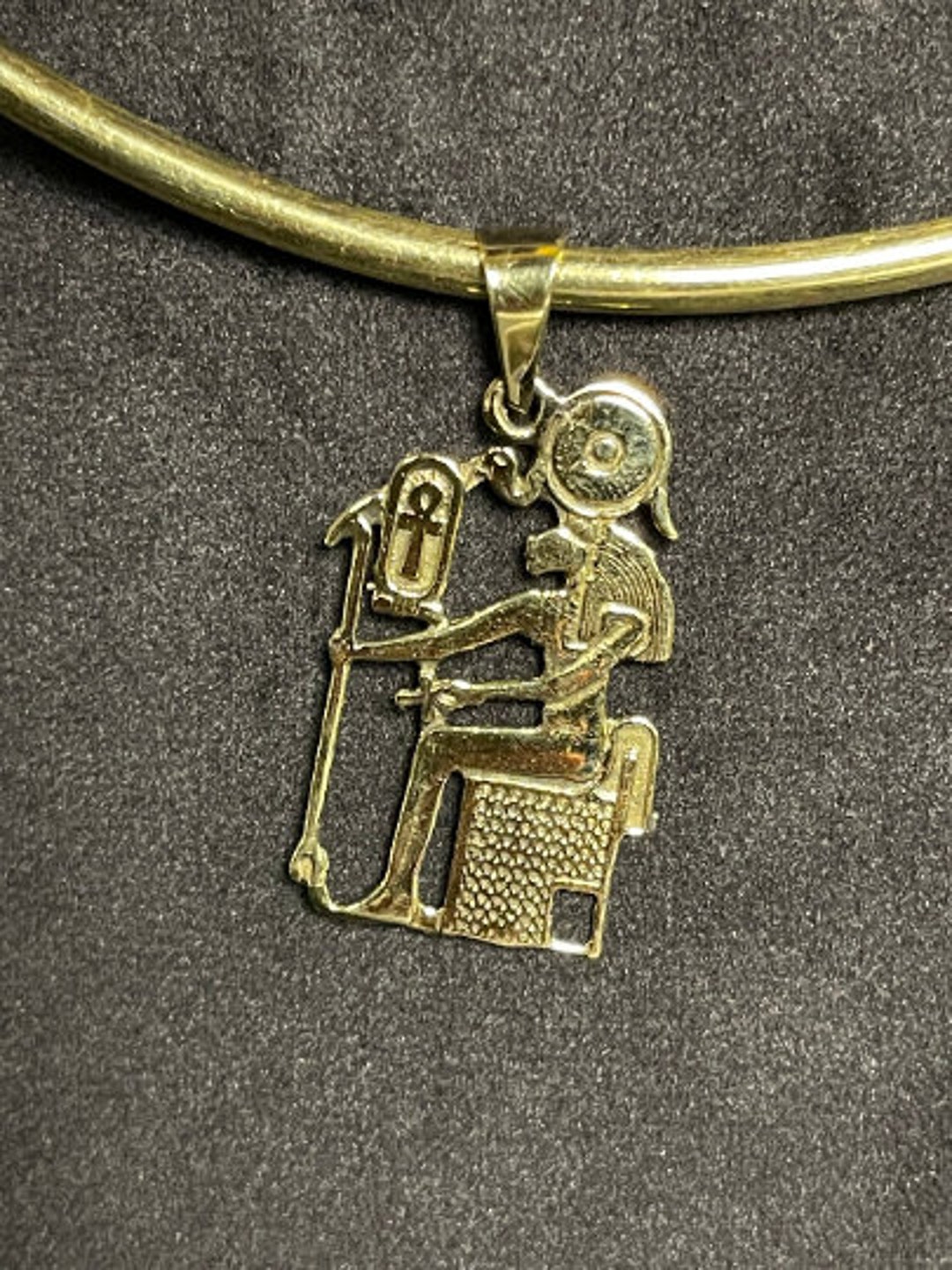 Sekhmet Goddess With Ankh Key Amulet - Sekhmet Amulet for Sale ...