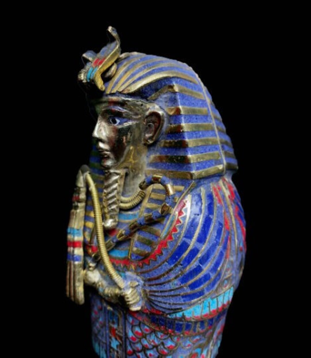 Unique KING TUTANKHAMUN Tomb Inlaid With the Natural Gemstones With the ...