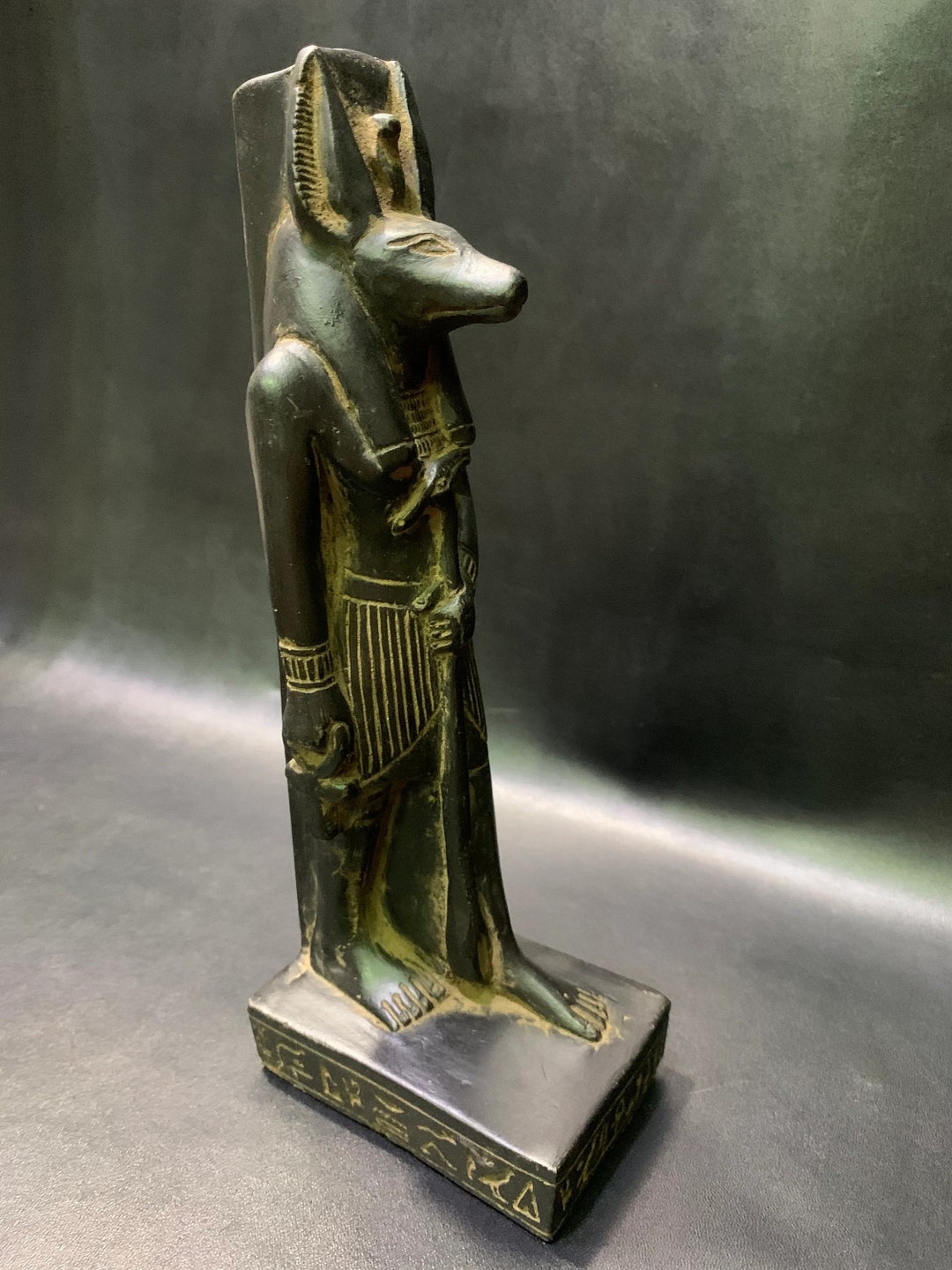 Hand-carved Ancient Egyptian Anubis God of Afterlife Anubis - Etsy