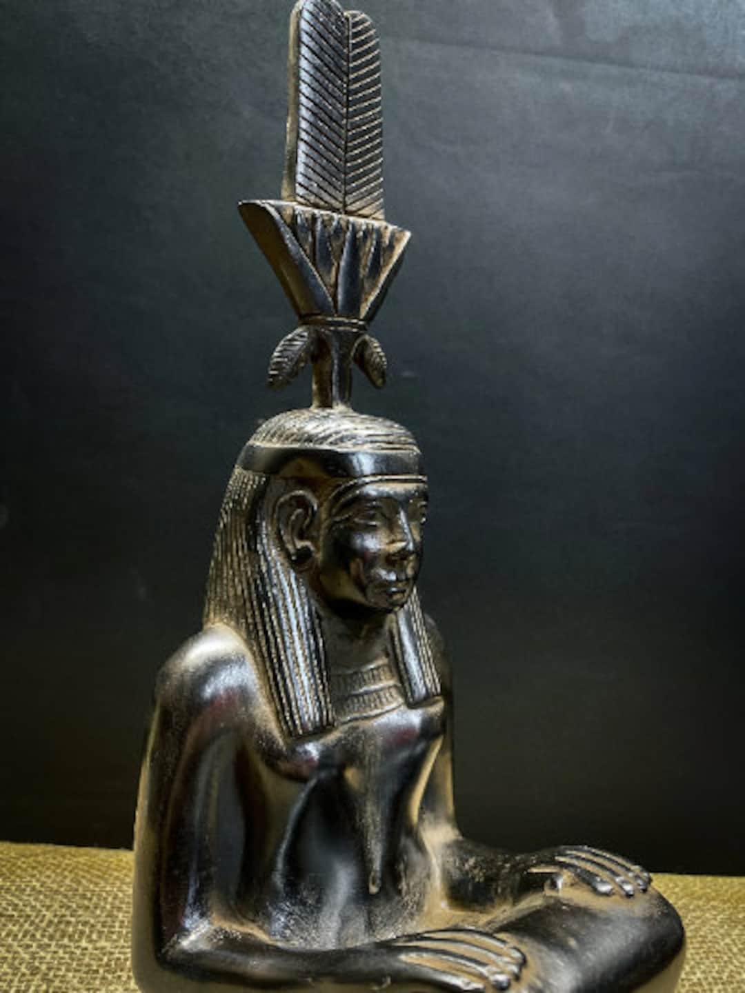 Egyptian God Nefertum, God of Perfume & Healing, Home Decor Statue - Etsy