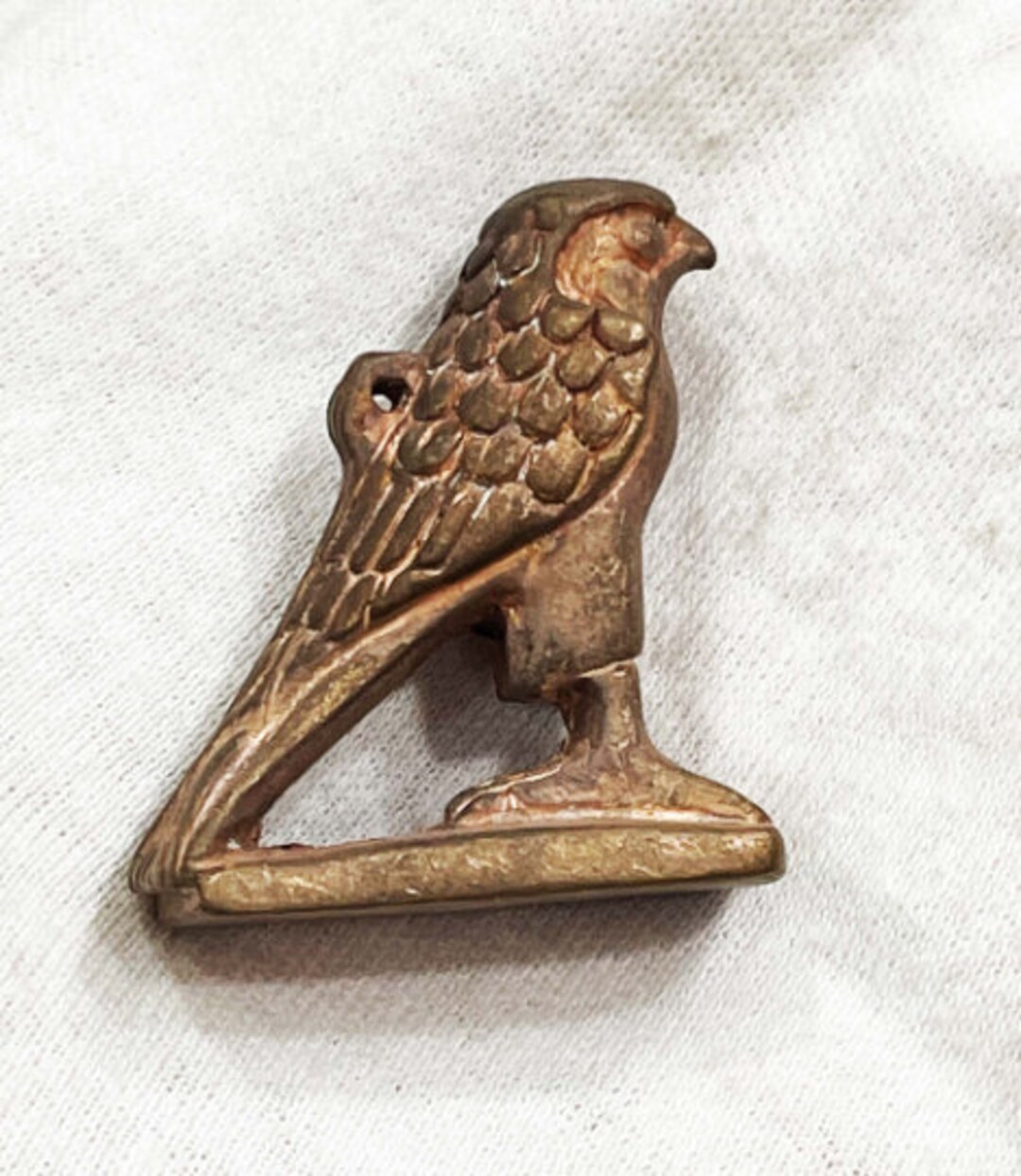 Handmade Amulet - Egyptian Horus - God Horus - Horus Amulet - Bronze ...