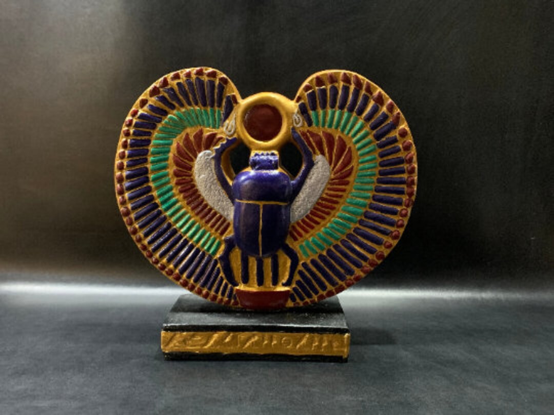 The Good Luck SCARAB With Double Face View - Hand Made With Amazing ...