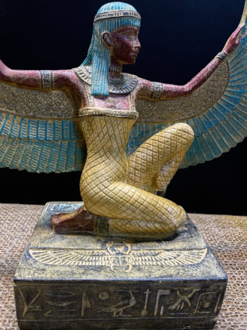 Goddess ISIS Statue Egyptian Replica Goddess Isis Sculpture - Etsy