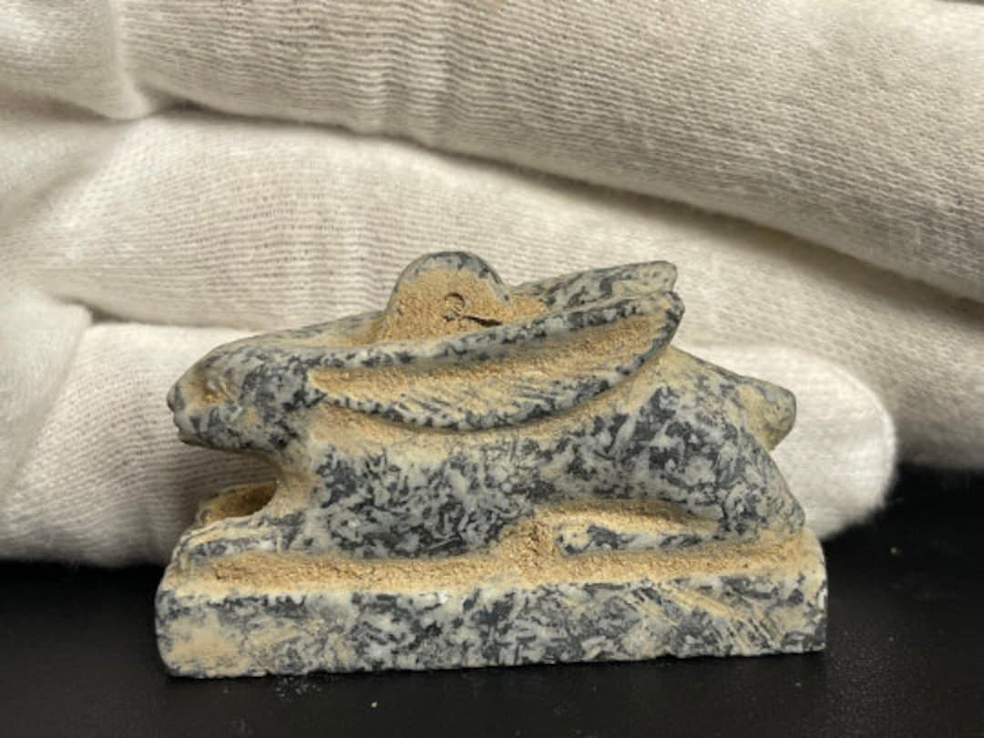 Marvelous Amulet of the Egyptian Rabbit - Made of Natural Stone With ...