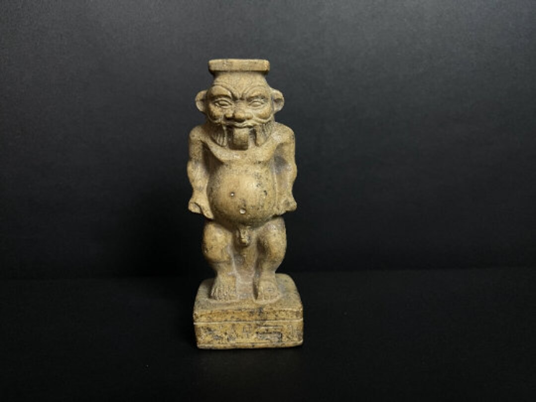 Gorgeous BES God of Joy and Fertility Made From Granite Stone one of a ...