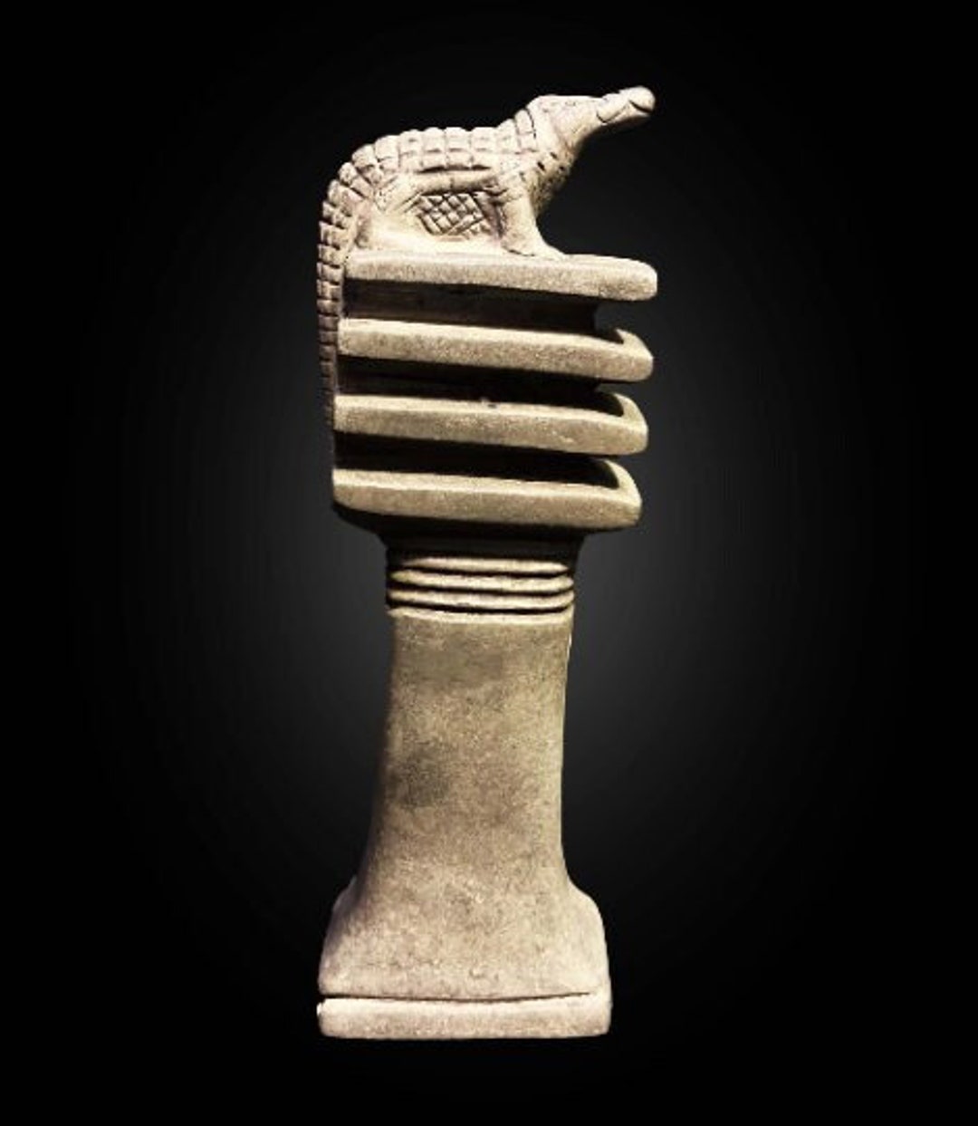 Djed of God Osiris With the Egyptian Sobek - Djed - God Osiris ...