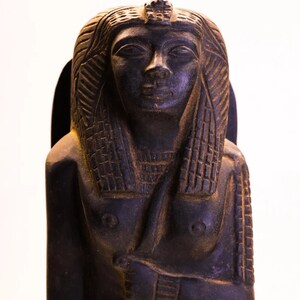 Basalt Stone Queen Tiye Statue, Egyptian Queen Tiye, Egyptian Queen ...