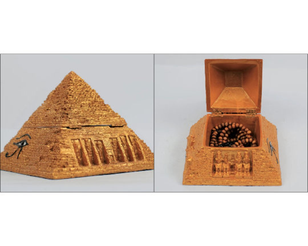 Unique Large Ancient Egyptian Pyramid as a Jewelry Box With the ...
