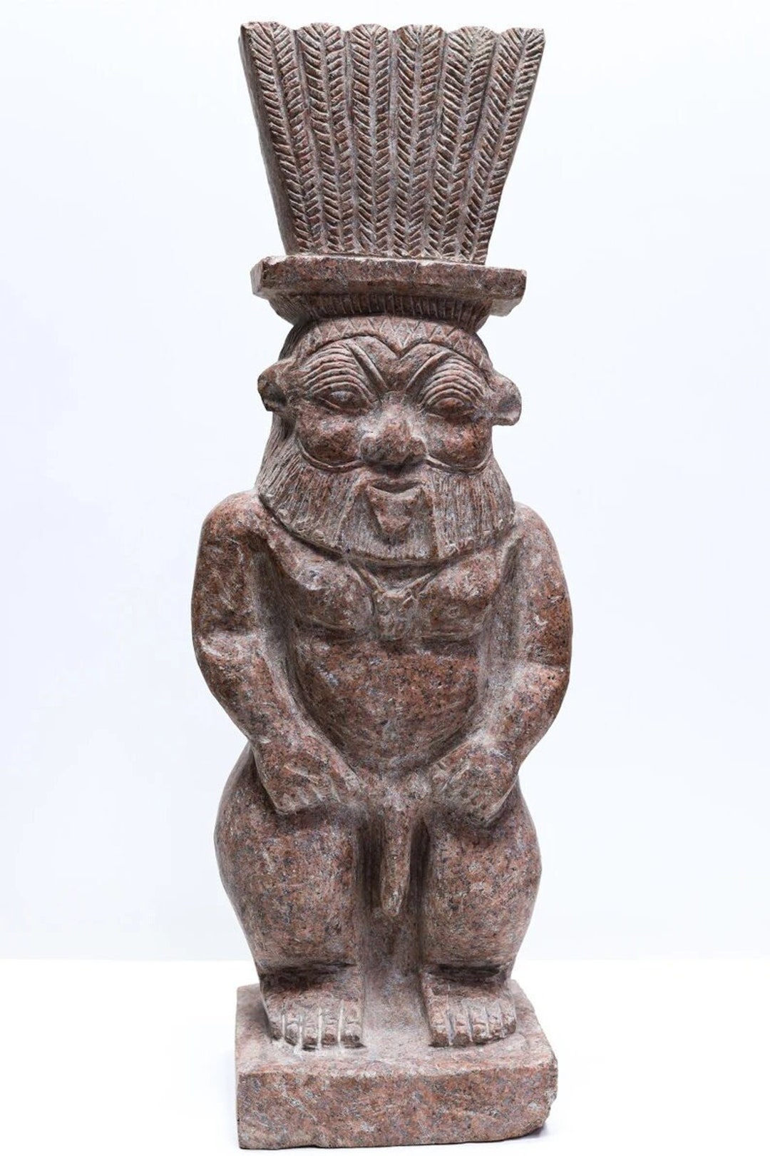 Egyptian God Bes Bes Statue for Sale. Egyptian Bes God of - Etsy