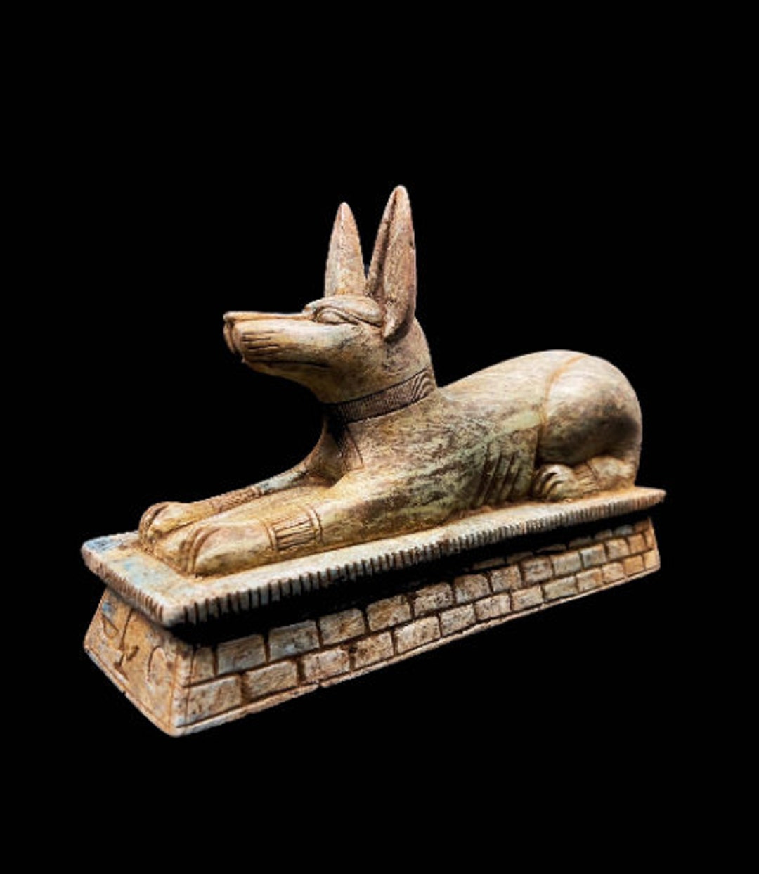 Egyptian God Anubis Seated to Protect the Dead Anubis God of the ...