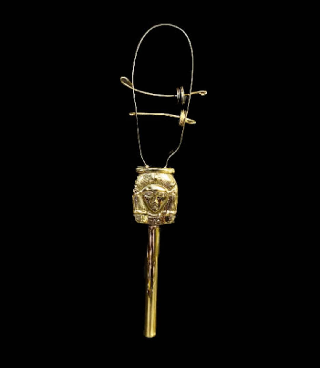 Hathor Sistrum - Musical Instrument - Handmade Sistrum - Egyptian ...