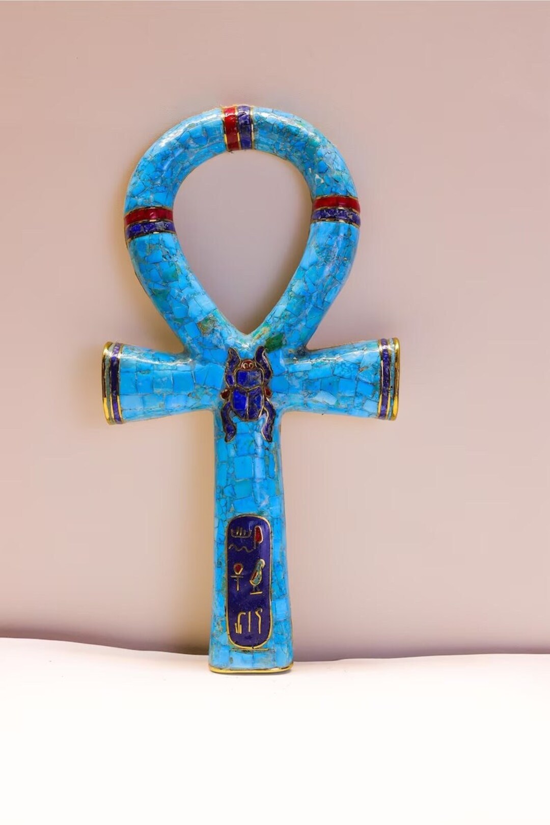 Gemstones Ancient Egyptian Key of Life Ankh, Egyptian Ankh, Home Decor ...