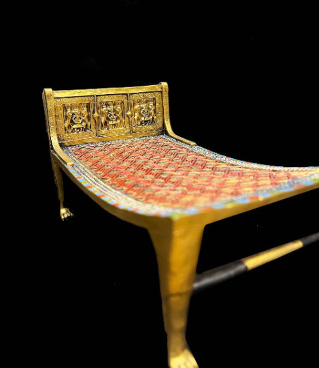 Egyptian King Tutankhamun Bed Like the One in the Tomb - King ...