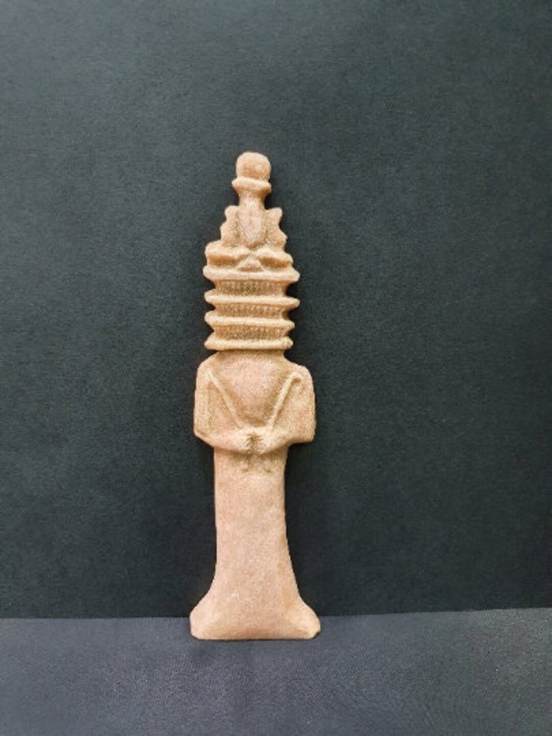 The Egyptian God Osiris Represented as a Spine (the Djed Pillar) and ...