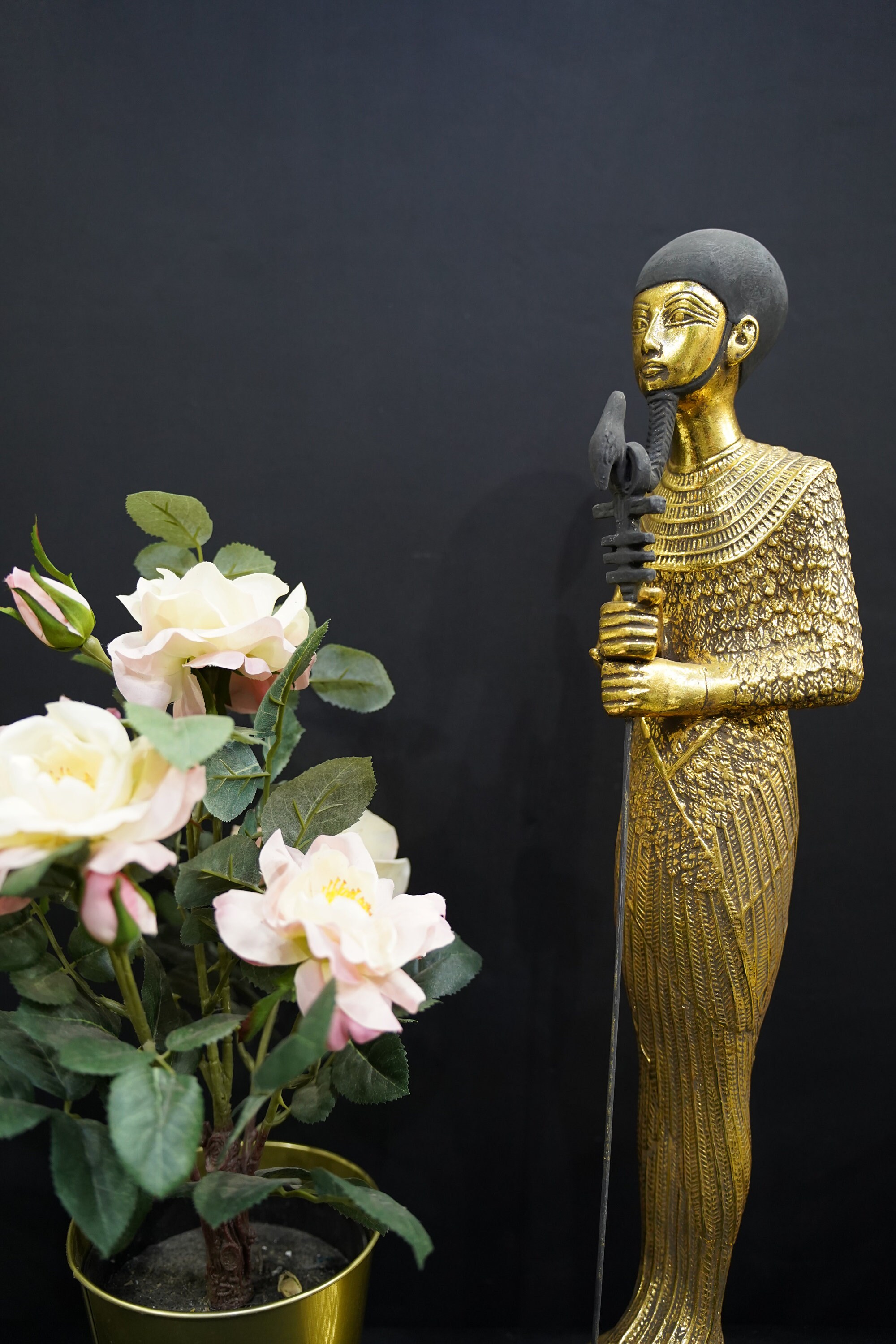Ptah God, Ptah Statue, Phthah Egyptian God, Egyptian God Ptah Holding ...