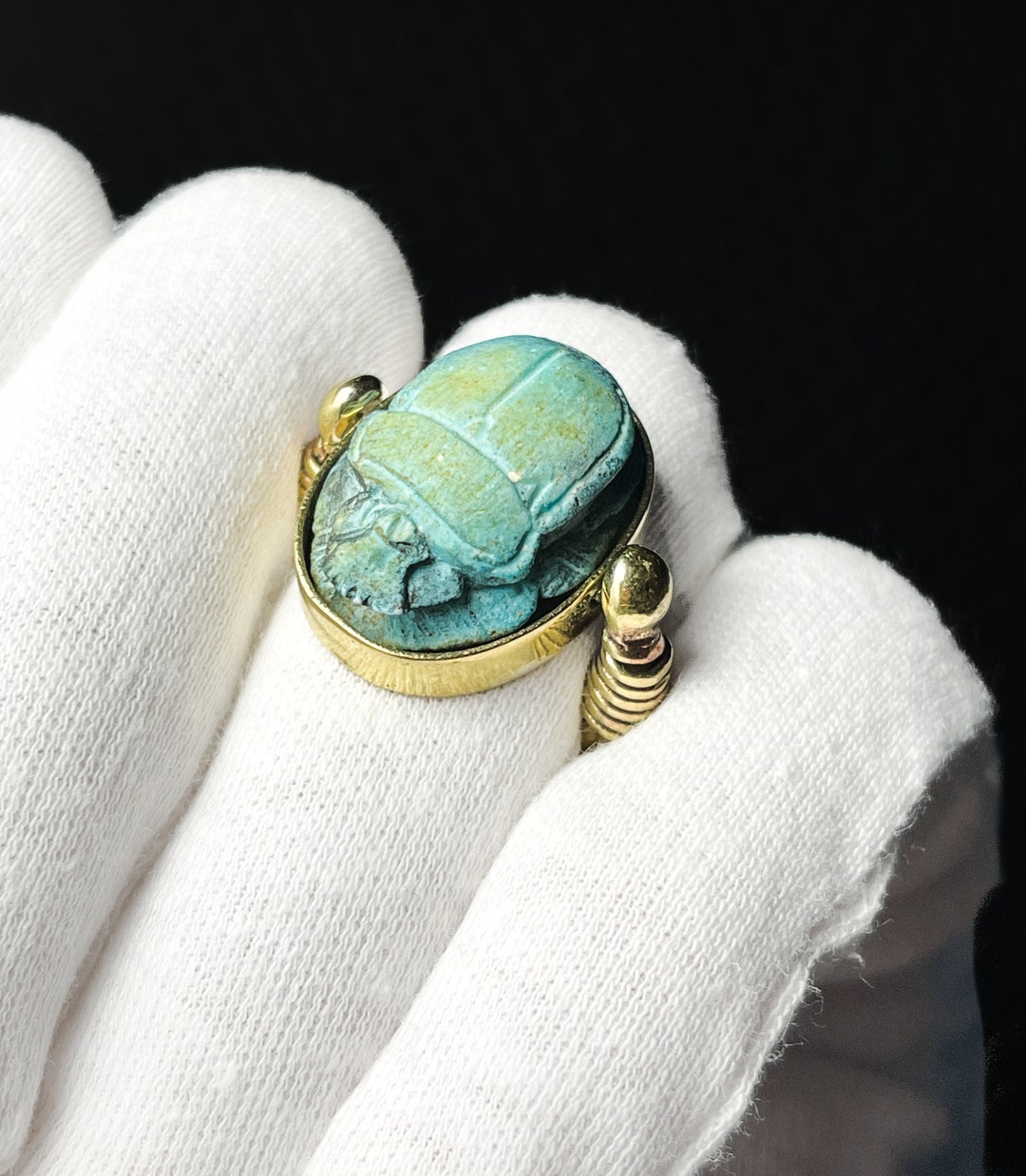 Marvelous Ancient Egyptian Scarab Ring With the Beautiful Details and ...
