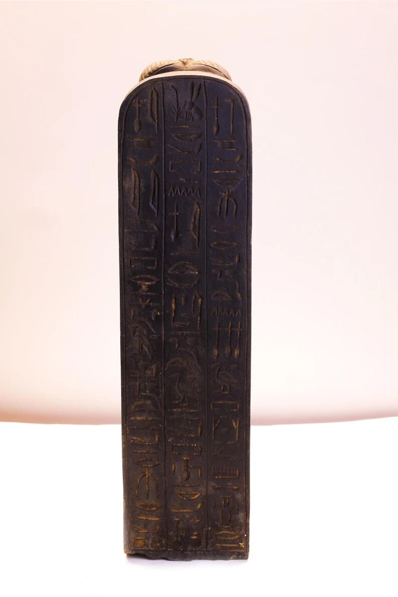 Basalt Stone Queen Tiye Statue, Egyptian Queen Tiye, Egyptian Queen ...