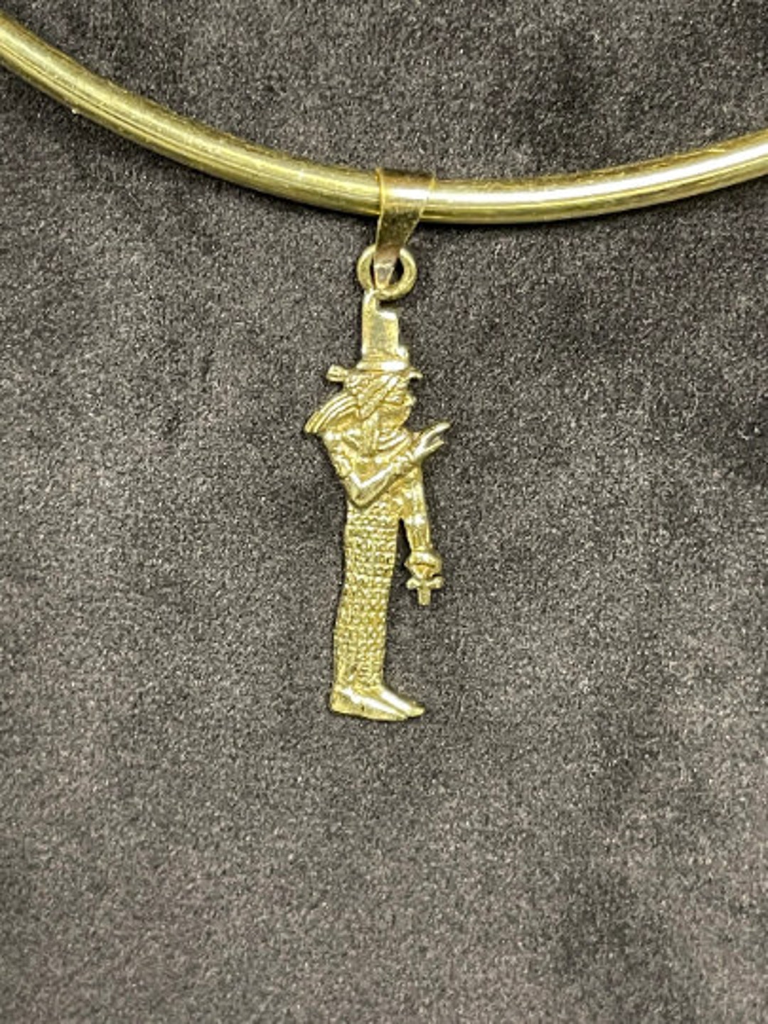 Rare Amulet of the Egyptian Maat Goddess of Justice and Truth Wearing ...