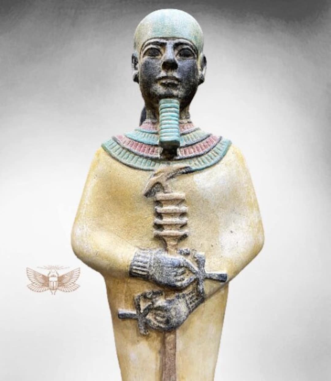 Large Egyptian God Ptah Statue, God Ptah. Patron of Craftsmen and ...