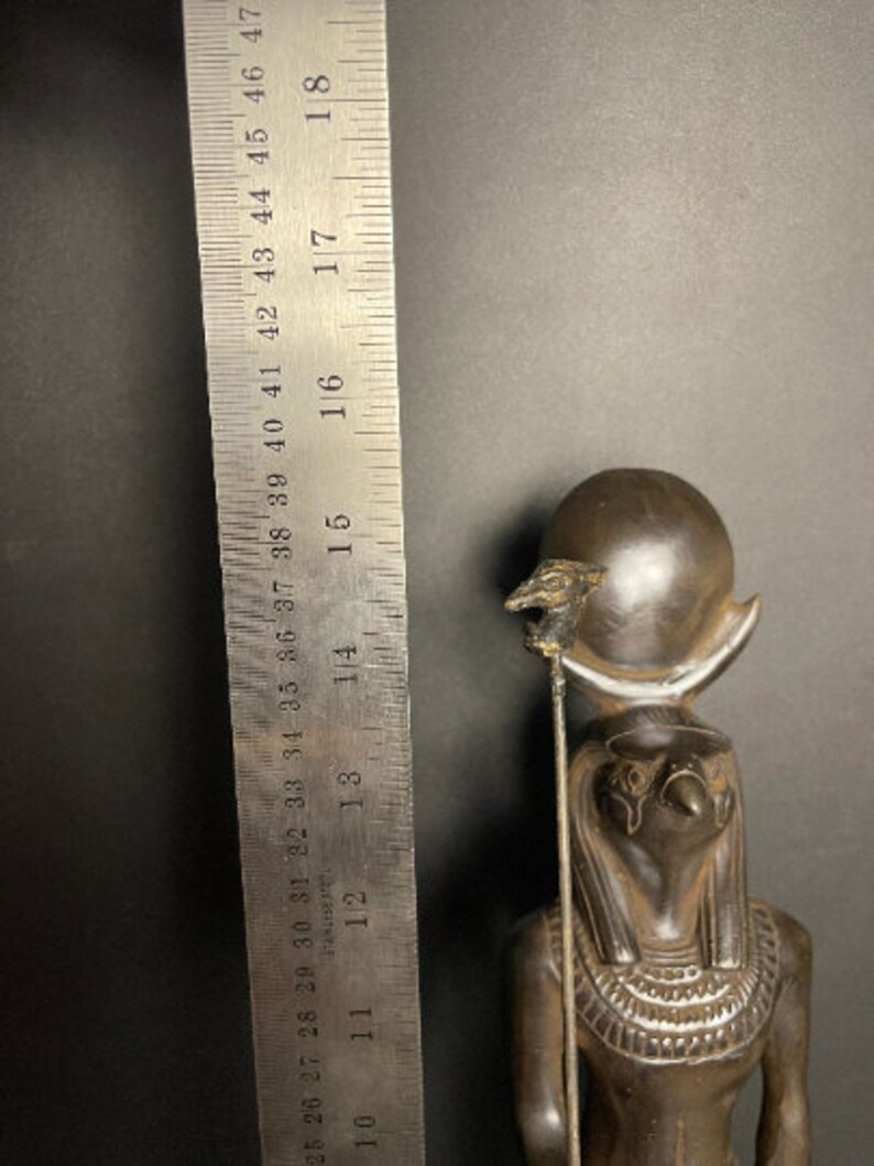 RA the Sun God of Ancient Egypt Holding the Ruling Stick - Replica ...