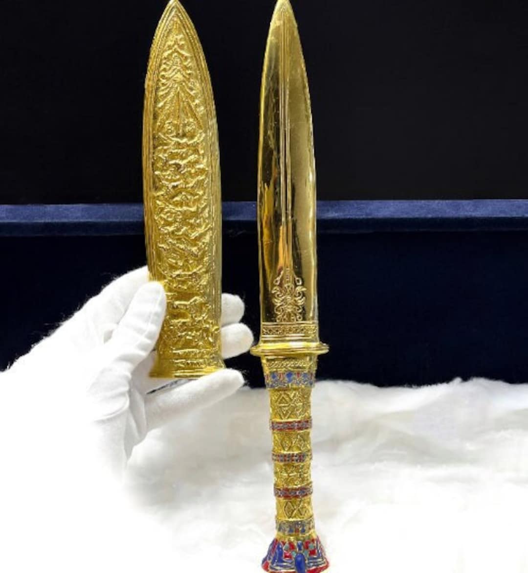 Marvelous King Tutankhamun's Dagger - A Rare Unique Dagger-handmade ...