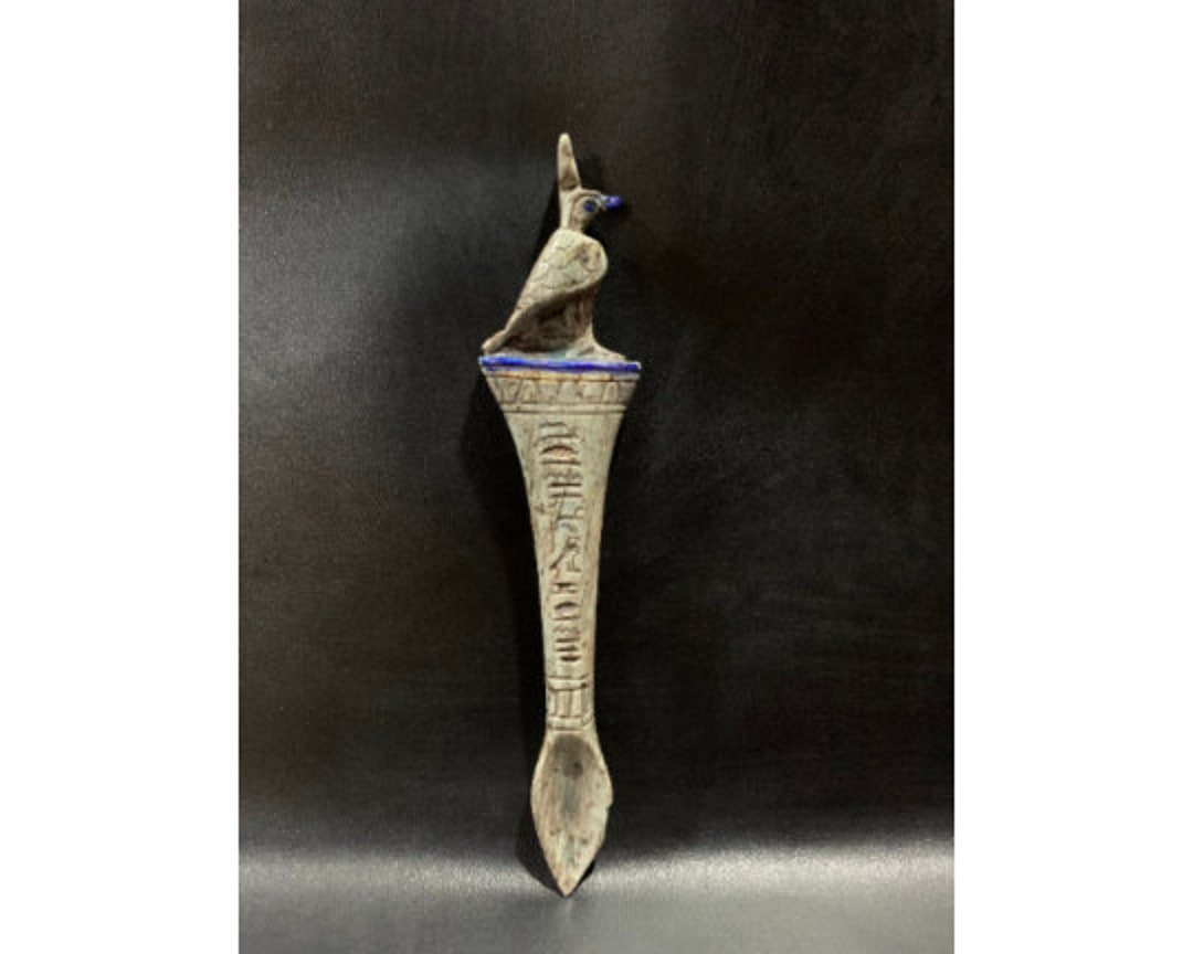 Ancient Egyptian Pharaoh's Spoon of Horus the Falcon God - Made From ...